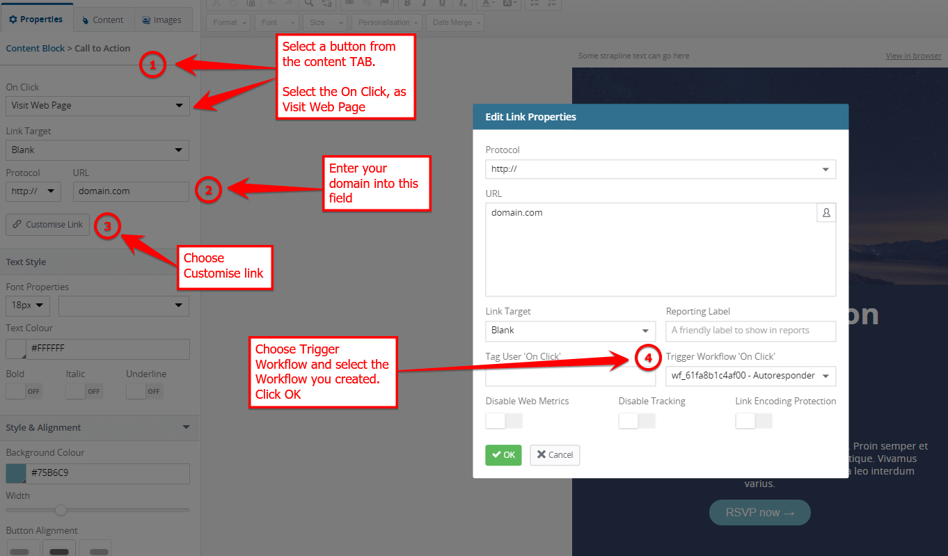 How to Trigger a Workflow from a Button or Link in Your Email ...